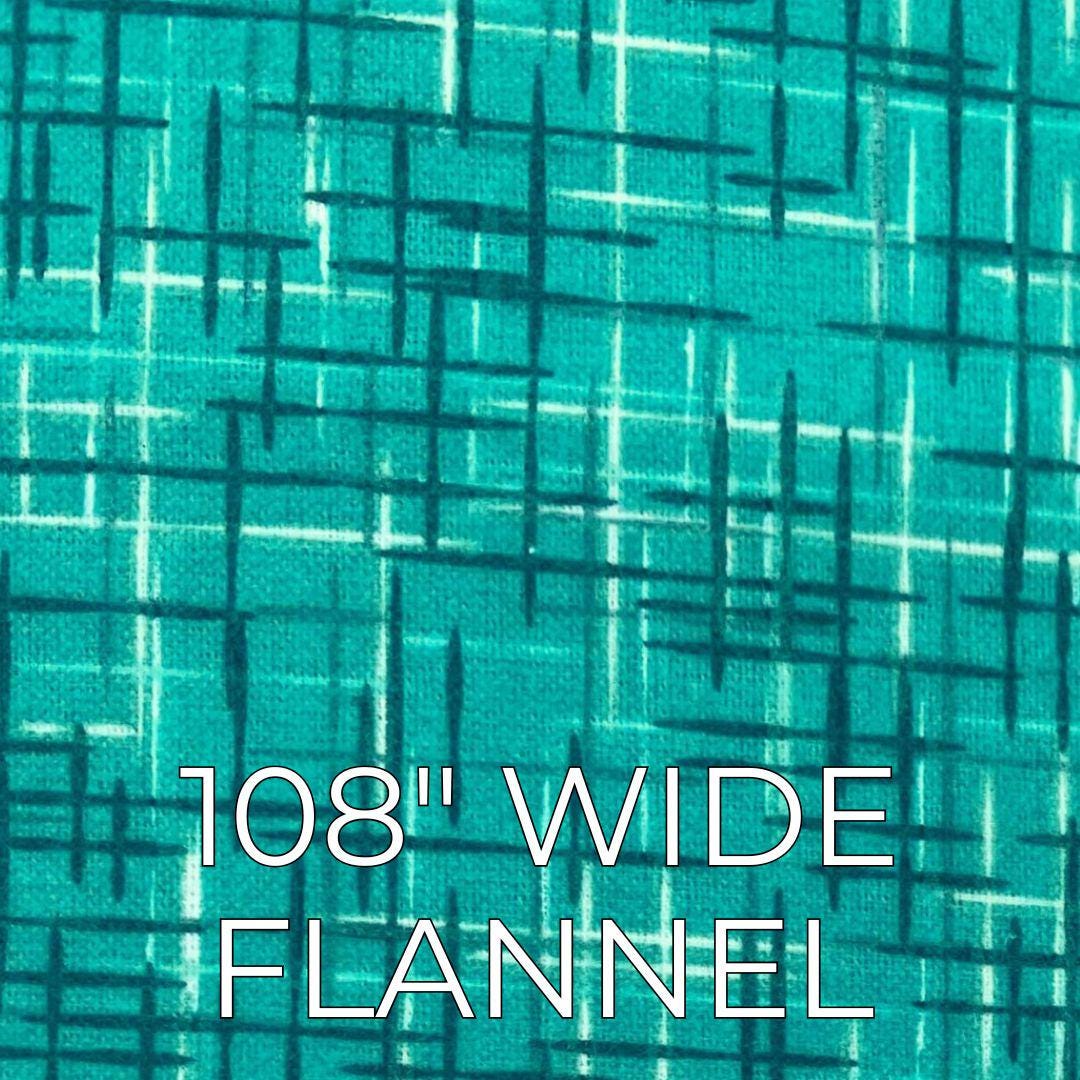 108 Inch Extra Wide Flannel Quilt Backing for Seamless Full Size ...