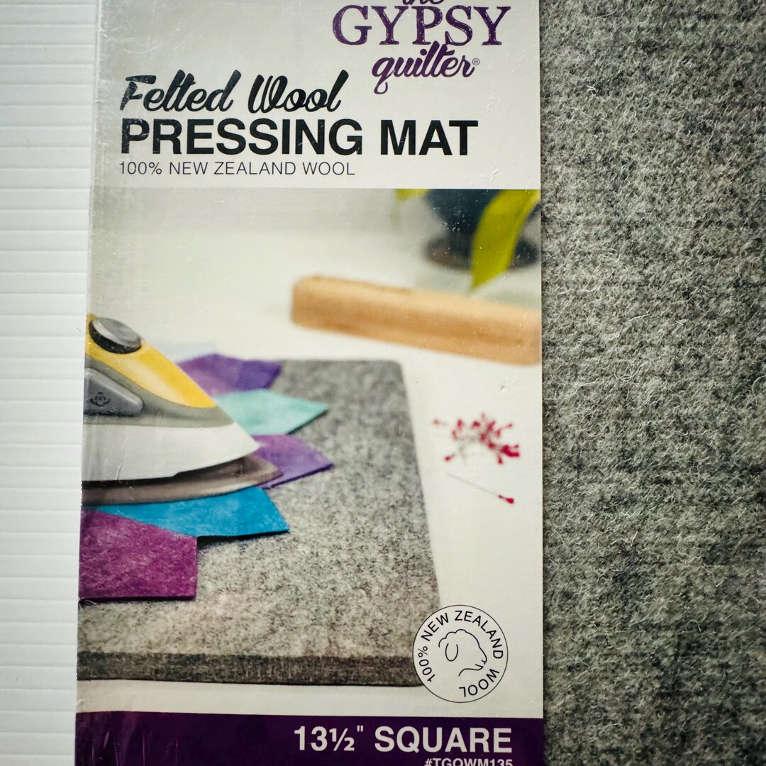 The Gypsy Quilter Felted Wool Pressing Mat for Quilting and Sewing ...