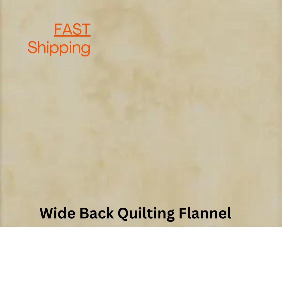Wide Backing Quilting Flannel 108 Inch Wide Quilt Flannel for Back of ...