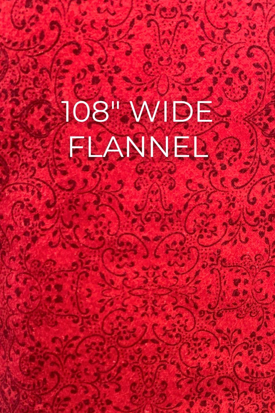 Wide Backing Quilting Flannel 108 Inch Wide Quilt Flannel for Back of ...
