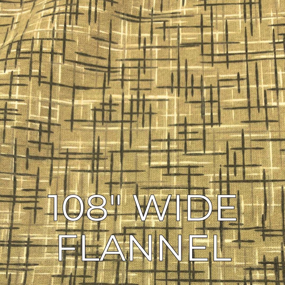 108 Inch Wide Flannel Quilt Back Sold by the Meter Soft High Quality ...