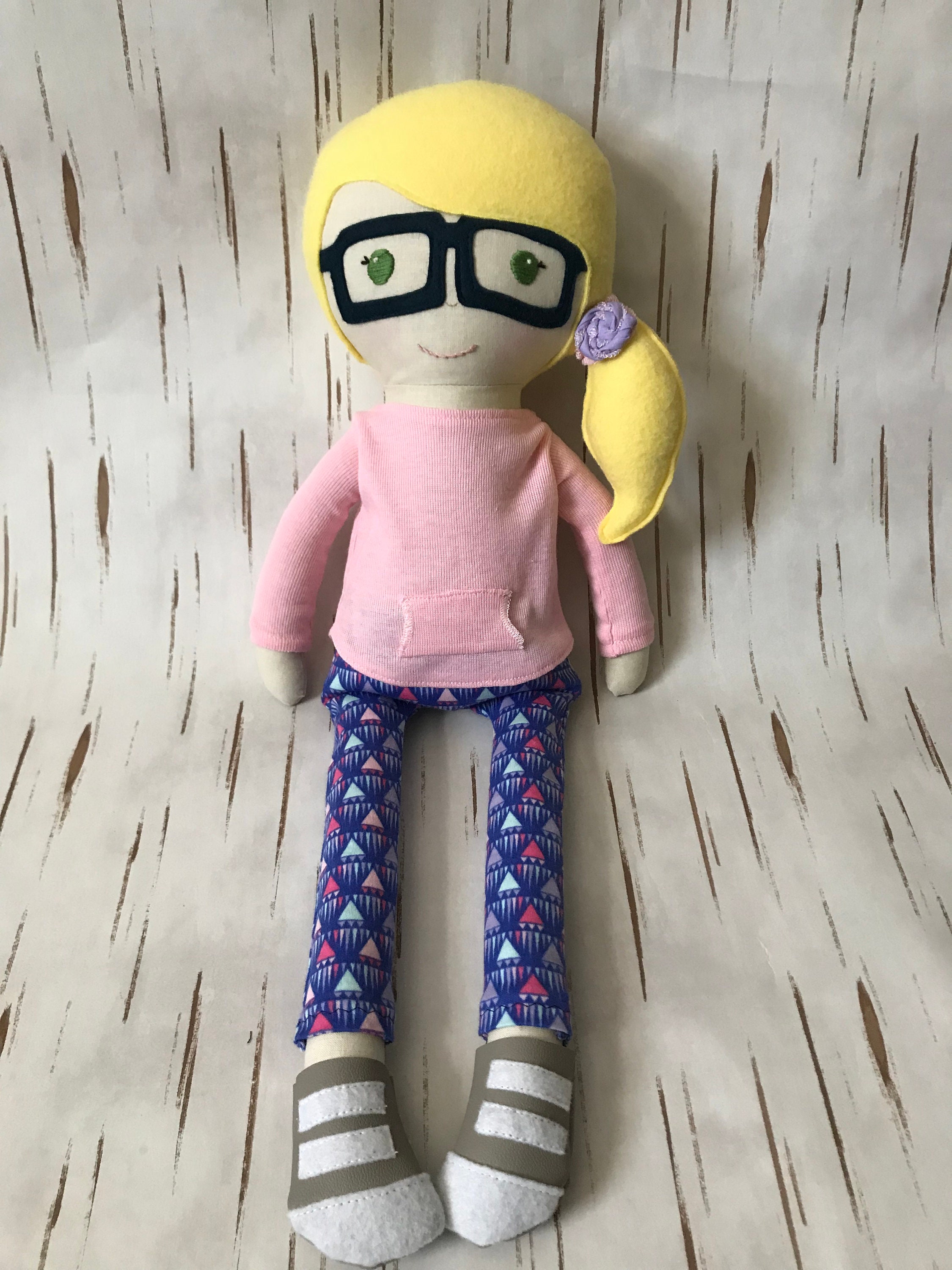 Toys Olive 22 Plush Handmade Doll personalize great gift Dolls & Action ...