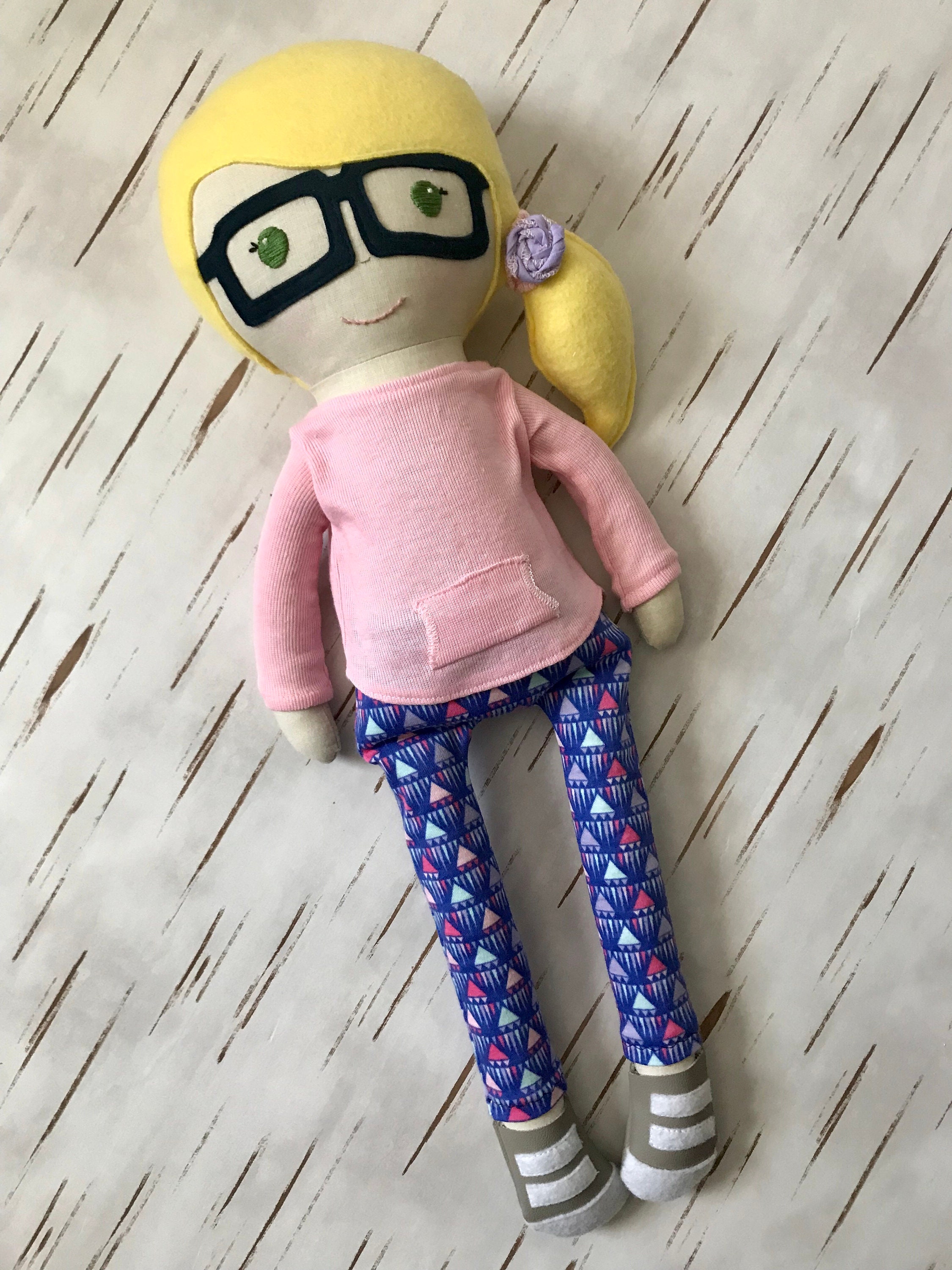 Toys Olive 22 Plush Handmade Doll personalize great gift Dolls & Action ...