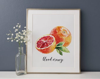 Blood Orange Art - Etsy