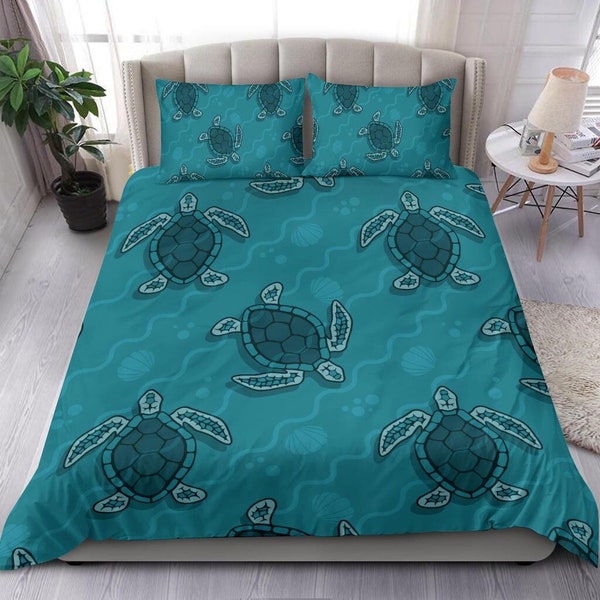 Sea Turtle Bedding - Etsy