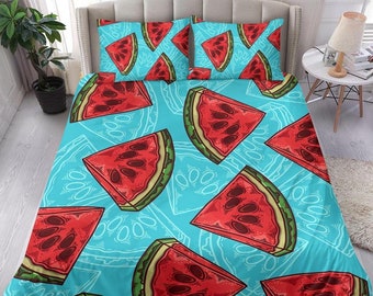 Watermelon Bedding - Etsy UK