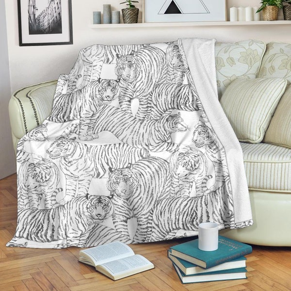 Tiger Blanket - Etsy