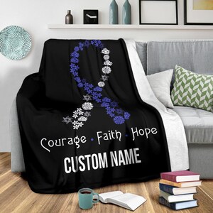 Colon Blanket Colon Cancer Throw Blanket Colon Fleece - Etsy