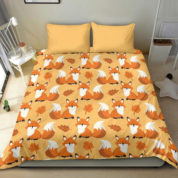 Fox Bedding - Etsy