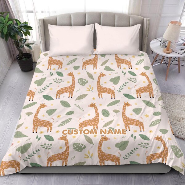 Giraffe Bedding - Etsy