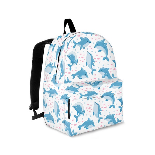 Dolphin Backpack for Girls - Etsy