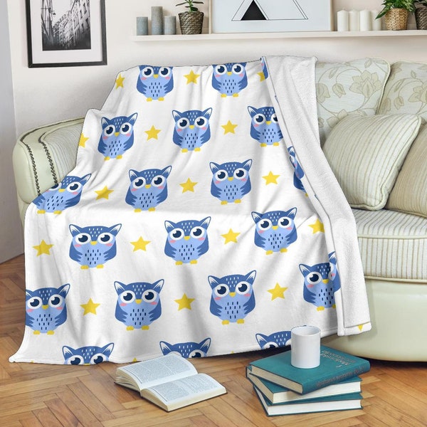 Owl Baby Blanket - Etsy