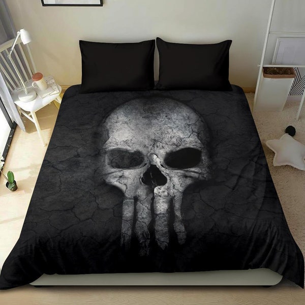Skull Bed Set - Etsy