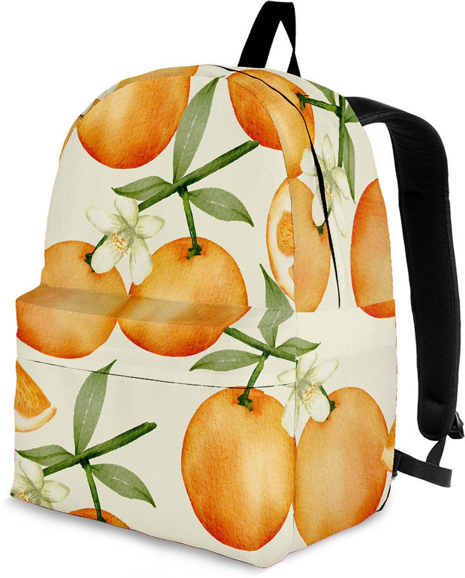 Orange Fruit Backpack Orange Fruit Laptop Orange Fruit - Etsy