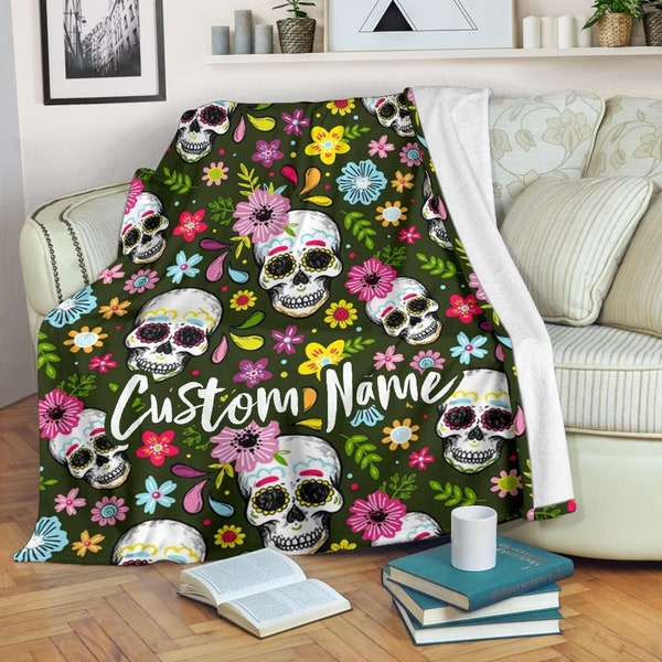Skull Blanket - Etsy