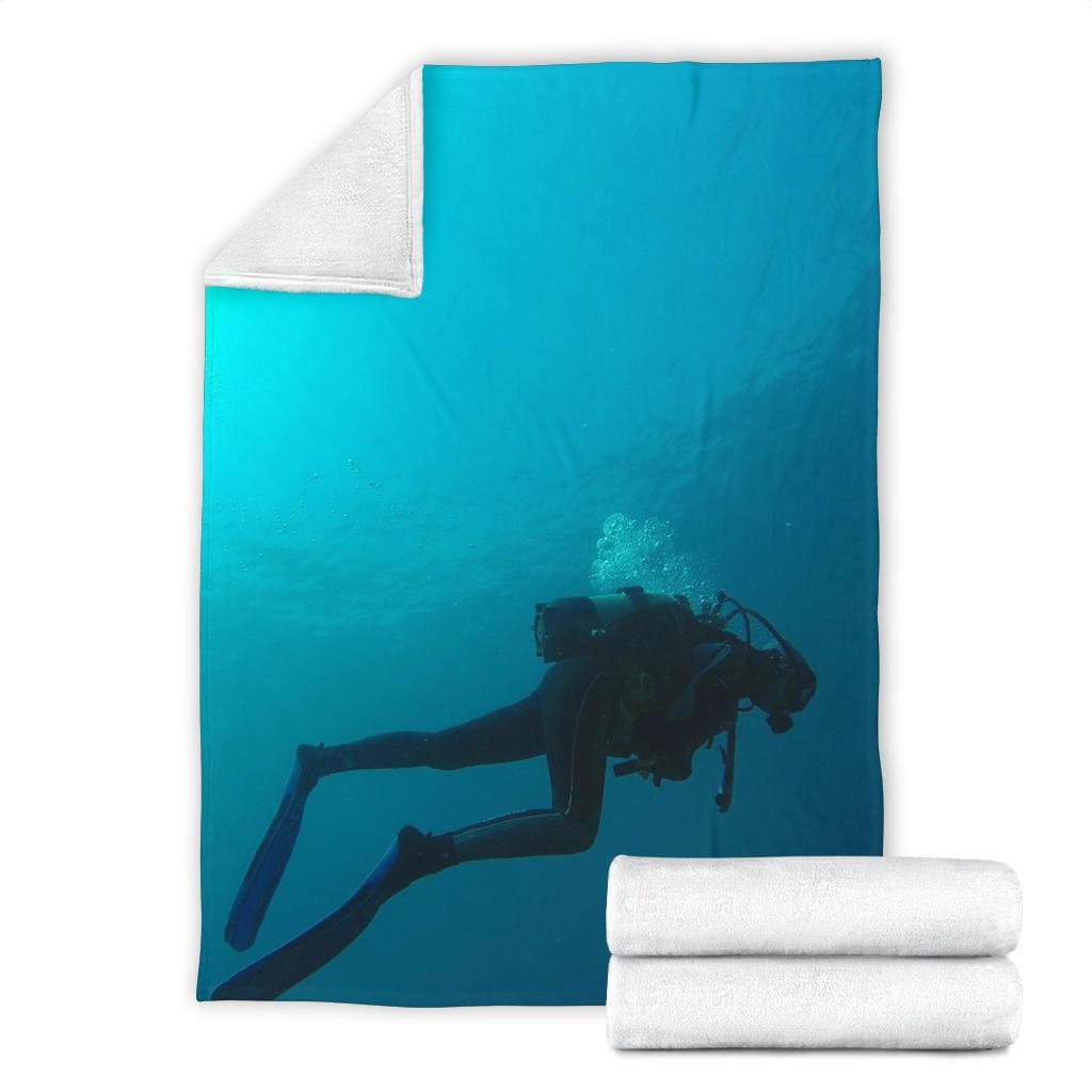 Scuba Diving Blanket - Diving Fleece Blanket sold by Ibad Khan | SKU ...