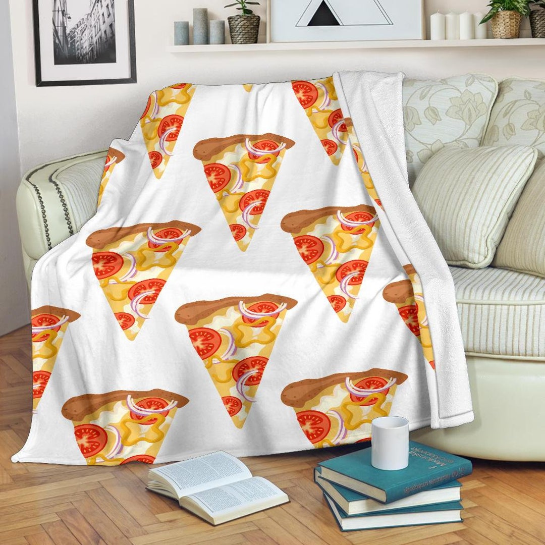 Pizza Blanket Pizza Throw Blanket Pizza Fleece Blanket - Etsy