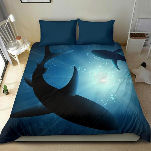 Shark Bedding - Etsy