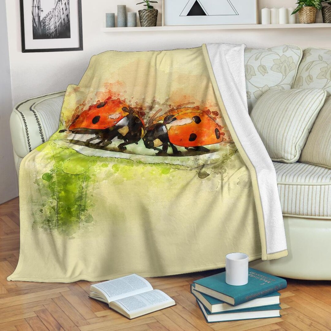 Ladybug Blanket ladybug Throw Blanket ladybug Fleece - Etsy.de