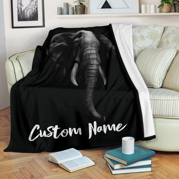 Elephant Blanket - Etsy