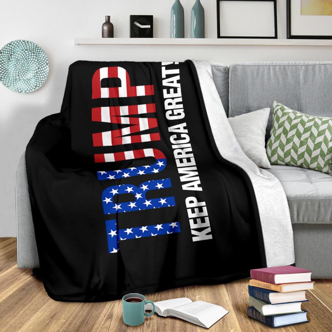 Trump Blanket Trump Throw Blanket Trump is My President - Etsy