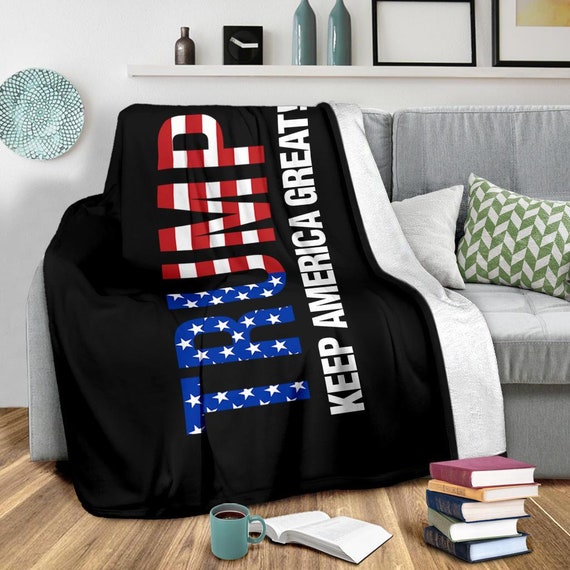 Trump Blanket Trump Throw Blanket Trump is my president | Etsy