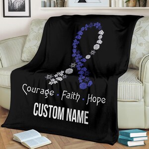 Colon Blanket Colon Cancer Throw Blanket Colon Fleece - Etsy
