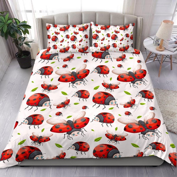 Ladybug Bedding - Etsy