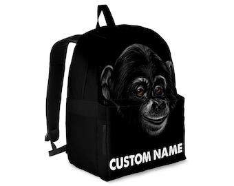Monkey Backpack - Etsy