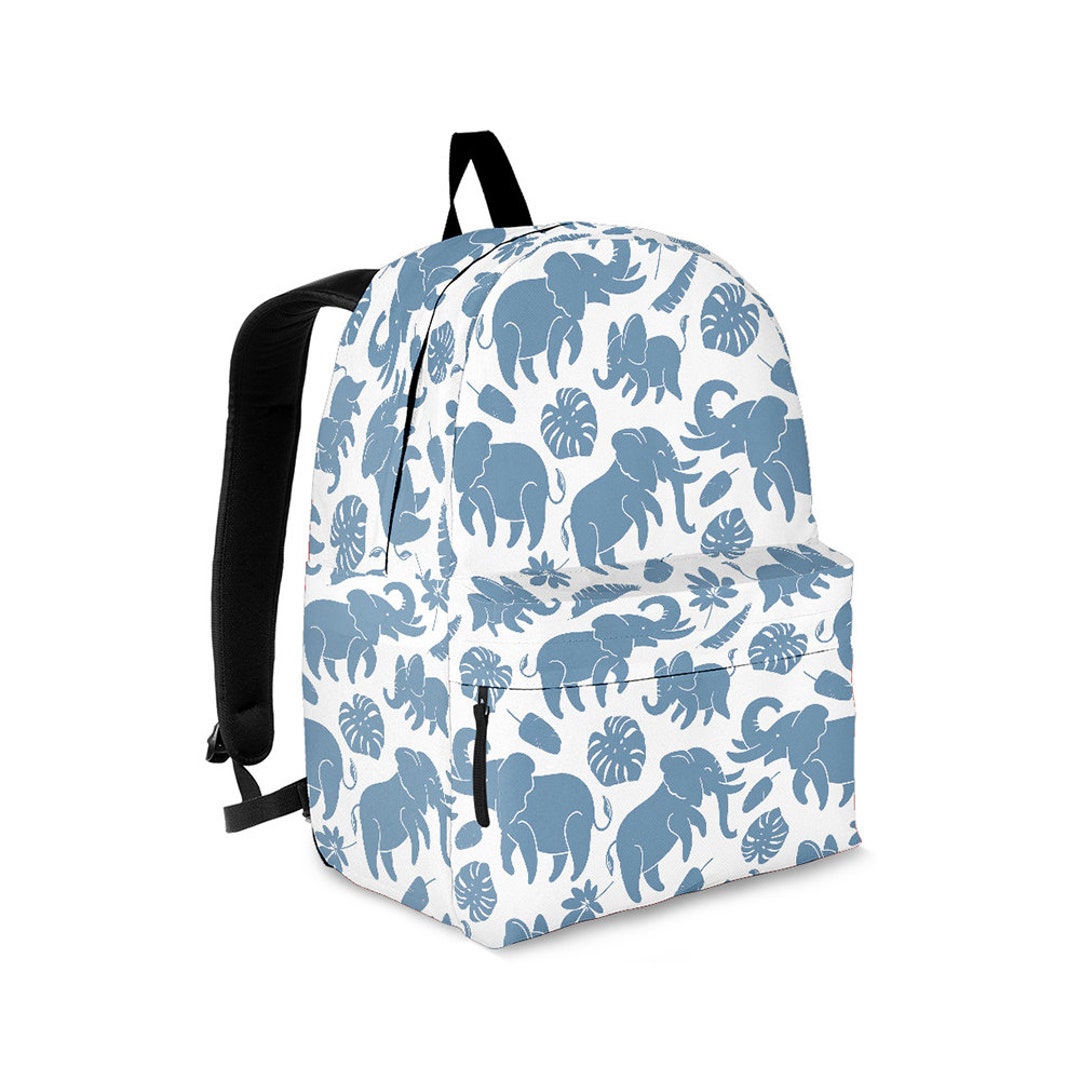 Elephant Backpack Elephant Laptop Backpack Elephant - Etsy