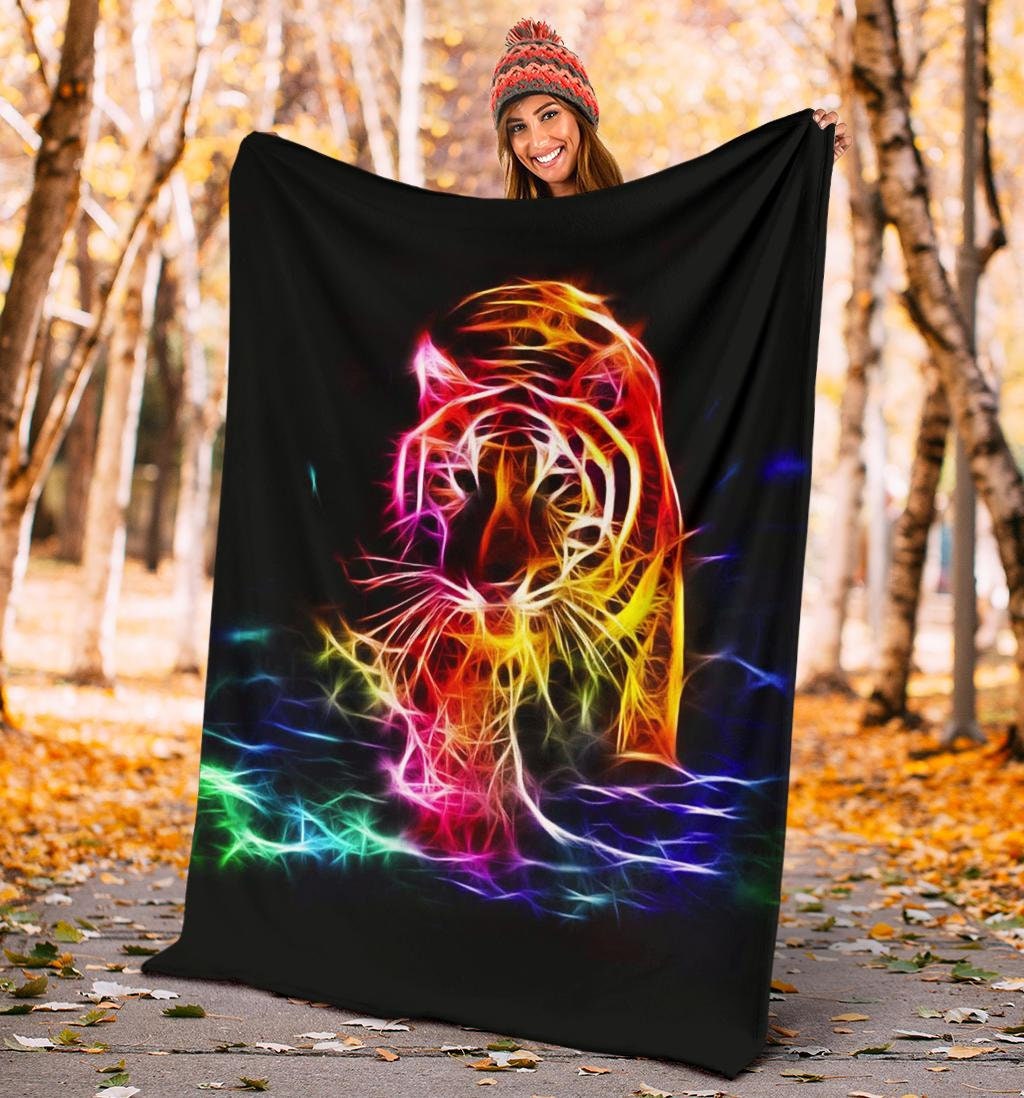 Tiger Blanket - Tiger Throw Blanket - Tiger Fleece Blanket sold by Iris ...