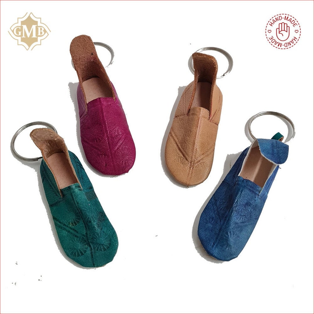 Moroccan Keychain Marakesh Slippers Babouche Style - Etsy