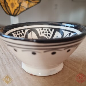 Moroccan Fassia Ceramic Serving Bowl Hand Crafted - Set of 4 Bowls - Etsy