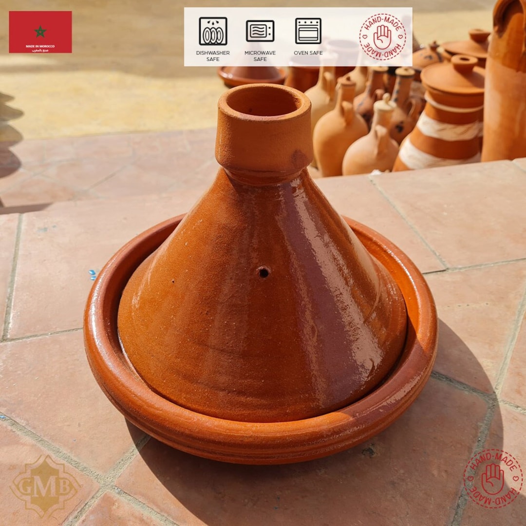 Moroccan Hand Crafted Classic Tagine - 3 Size - Etsy