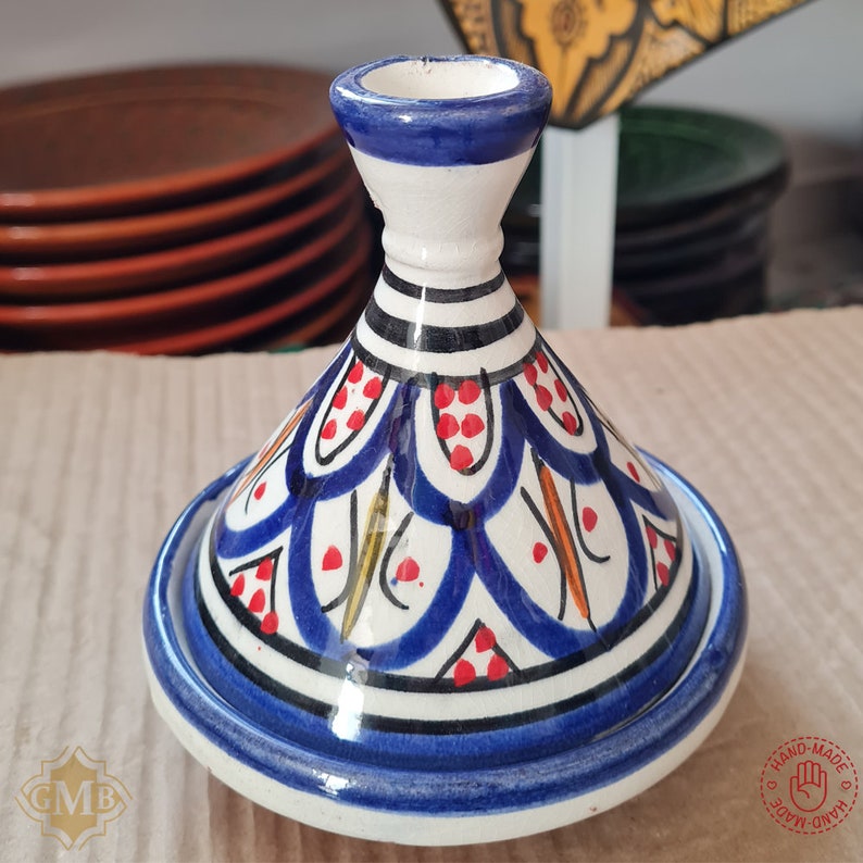 4 Pcs Moroccan Safi Mini Tajine Hand Crafted 4 Colors - Etsy