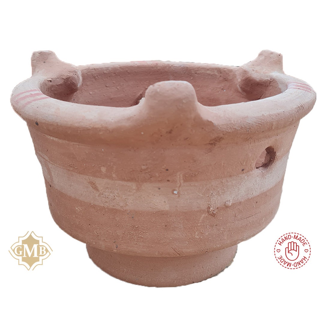 Moroccan Clay Barbecue Tajine Majmar Hand Crafted Portable Grill BBQ - Etsy