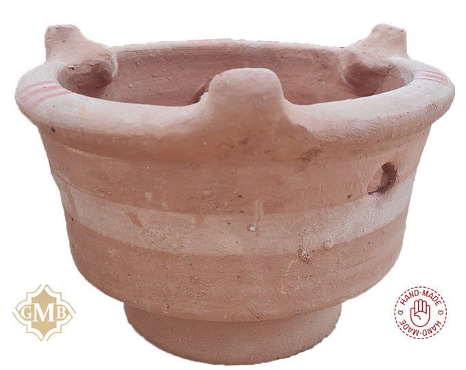 Moroccan Clay Barbecue Tajine Majmar Hand Crafted Portable Grill BBQ - Etsy