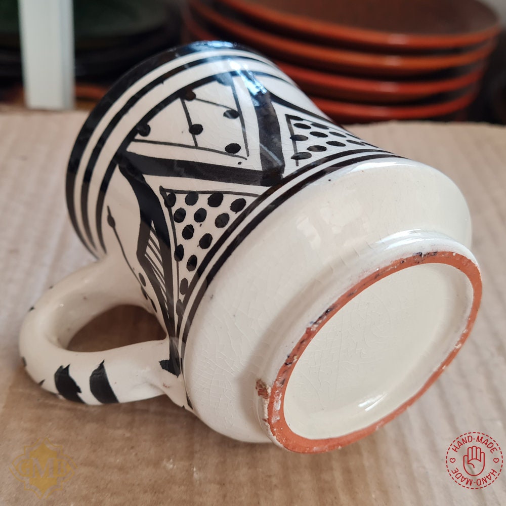 Lot 2 Mugs Fassi Ceramics Vintage Moroccan 4 Colors - Etsy