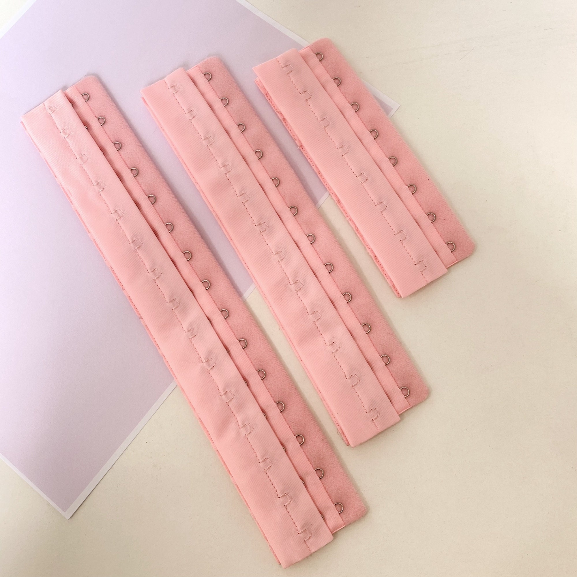 Pink Hook and Eye Corset Closures. 3 Sizes Available. to Close the ...
