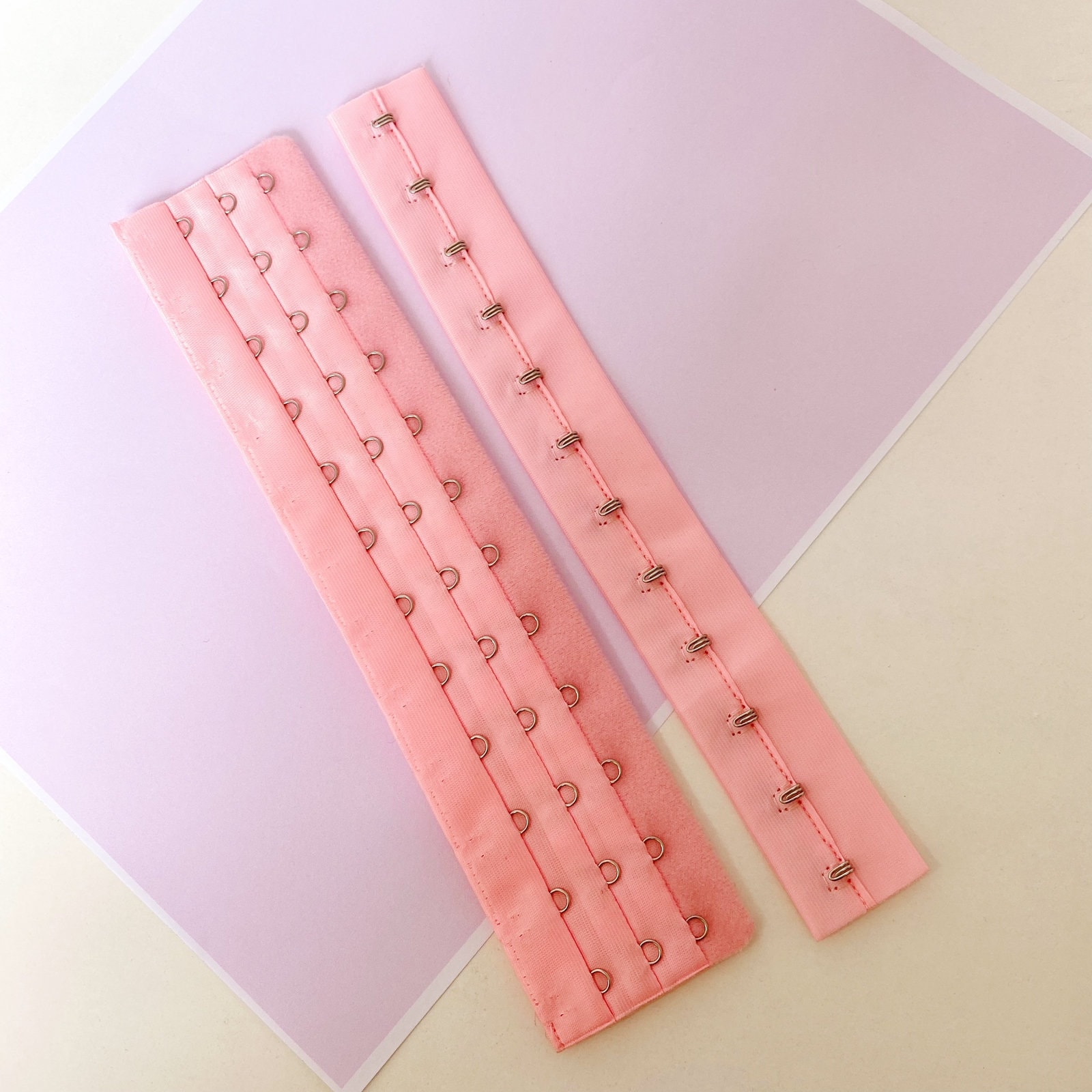 Pink Hook and Eye Corset Closures. 3 Sizes Available. to Close the ...
