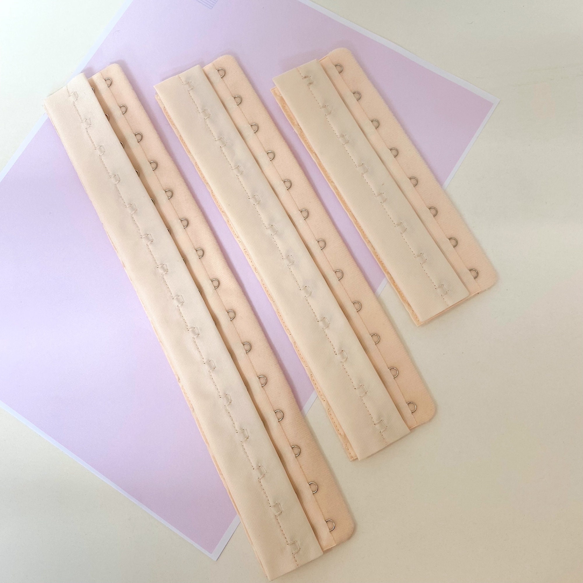 Beige Hook and Eye Corset Closures. 3 Sizes Available. to Close the ...