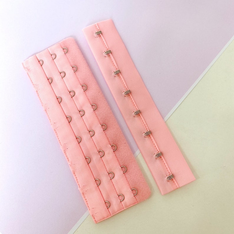 Pink Hook and Eye Corset Closures. 3 Sizes Available. to Close the ...