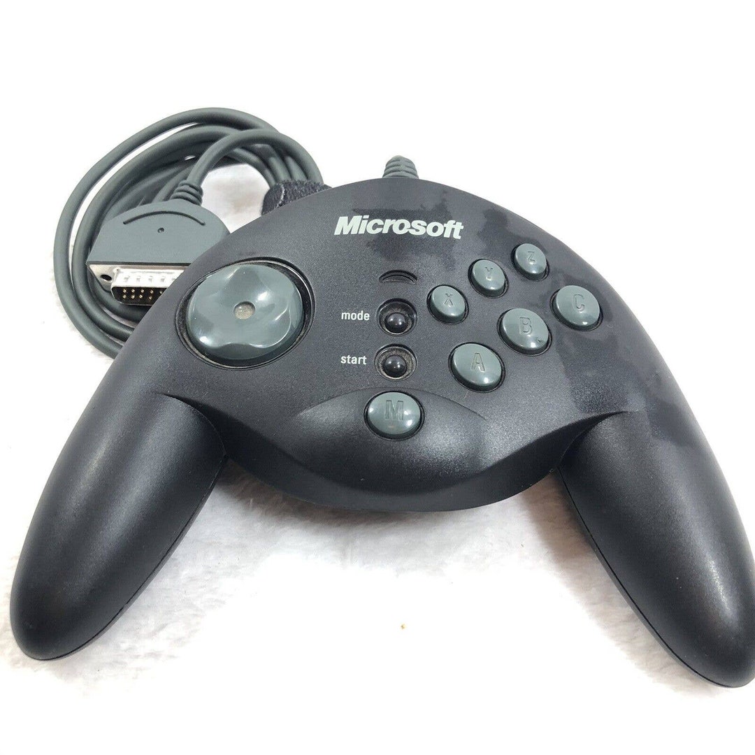 Vintage Genuine Microsoft Sidewinder Controller Game Pad - Etsy