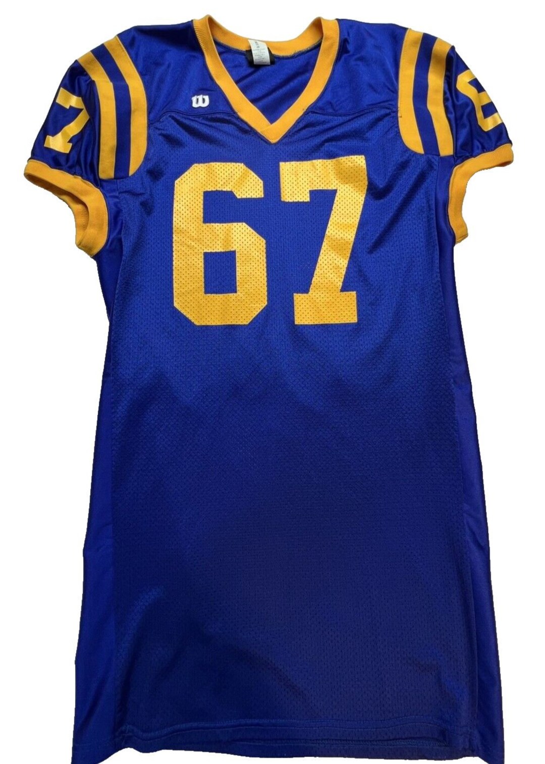 LA Rams NFL Football Fan Ladies Wilson Nightshirt Jersey Blue 39 Length ...