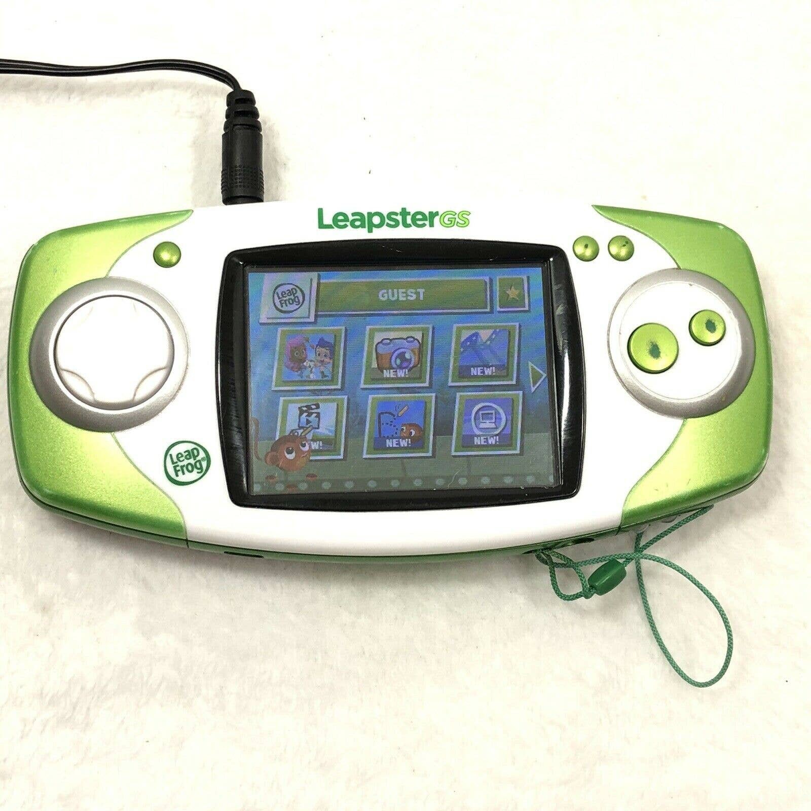 LeapFrog Leapster GS Leersysteem Groen Wit met Stylus 1 | Etsy