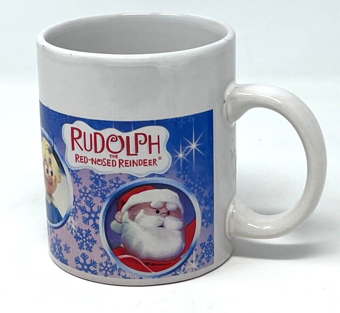 Rudolph the Red Nosed Reindeer Coffee Tea Cup Dentist Elf Christmas ...