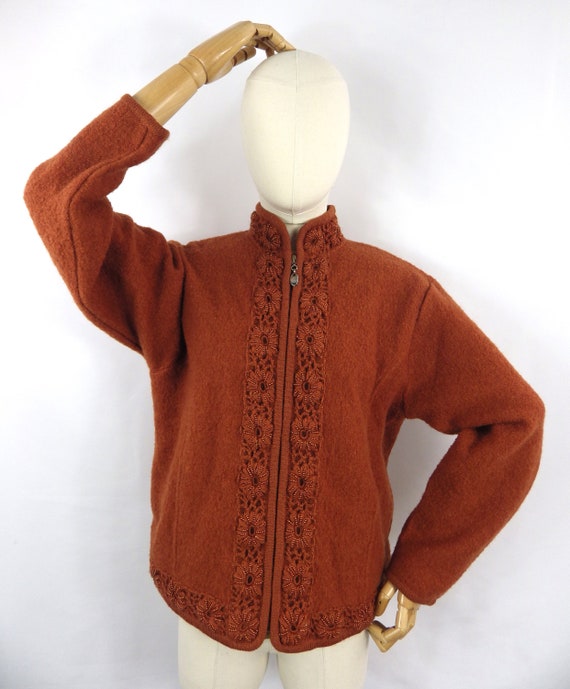 Vintage terracotta brown Austrian Tyrolean Bavarian p… - Gem