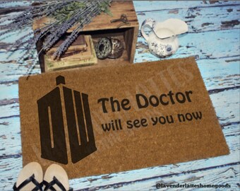 Doctor Who Doormat - Etsy