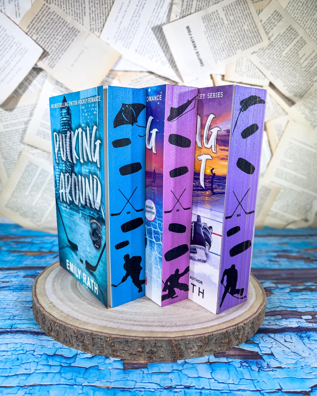 Colección de libros de los Jacksonville Rays de Emily Rath: bordes ...