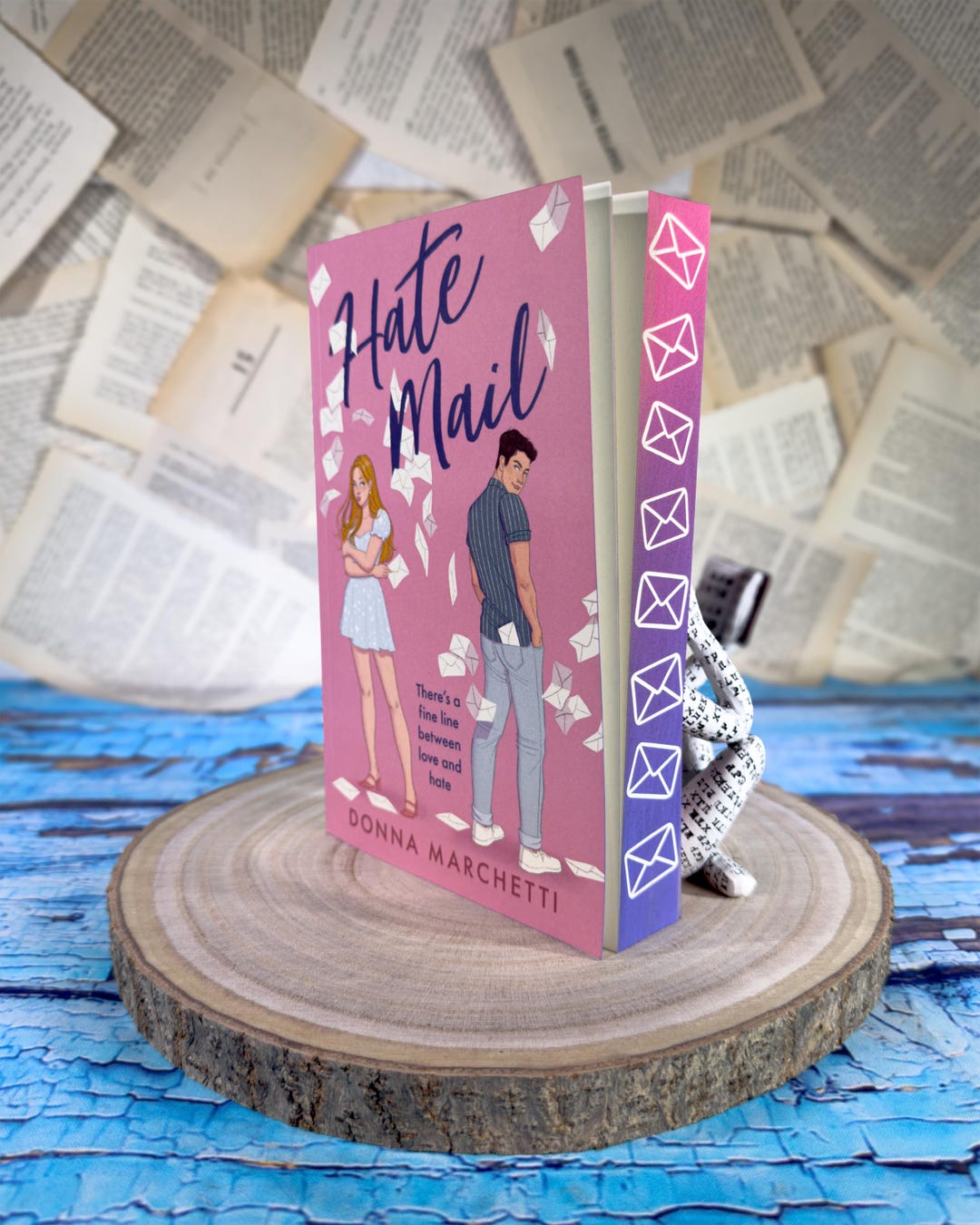 Hate Mail Special Edition by Donna Marchetti With Custom Sprayed Edges ...